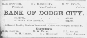 Bank of Dodge City Then and Now – Here…this is you.