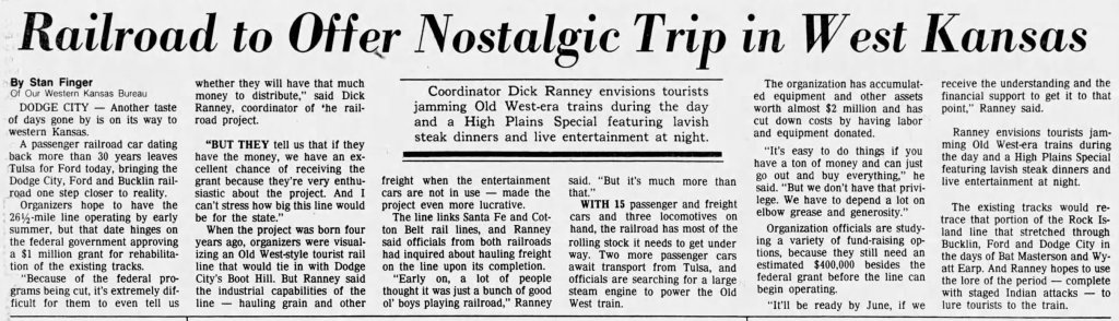 DCF&B Railroad Then and Now – Here…this is you.